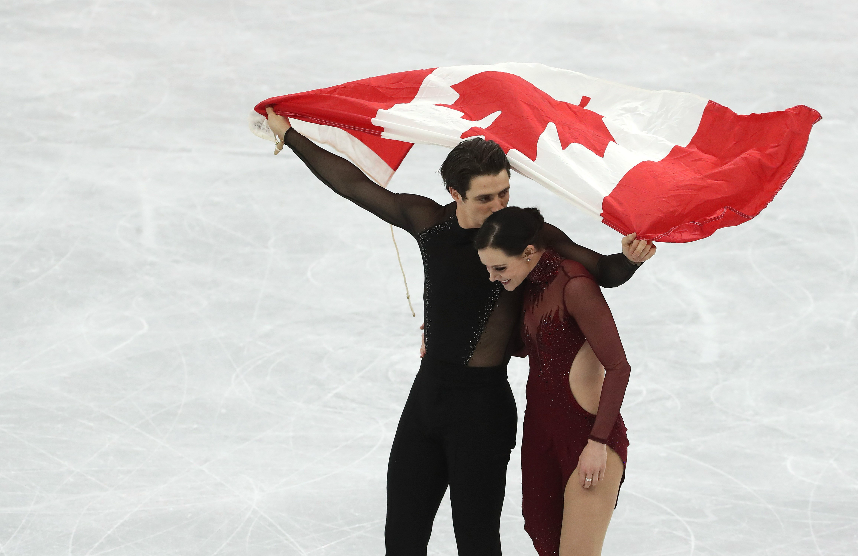 Scott Moir can't seem to stop talking about Tessa Virtue