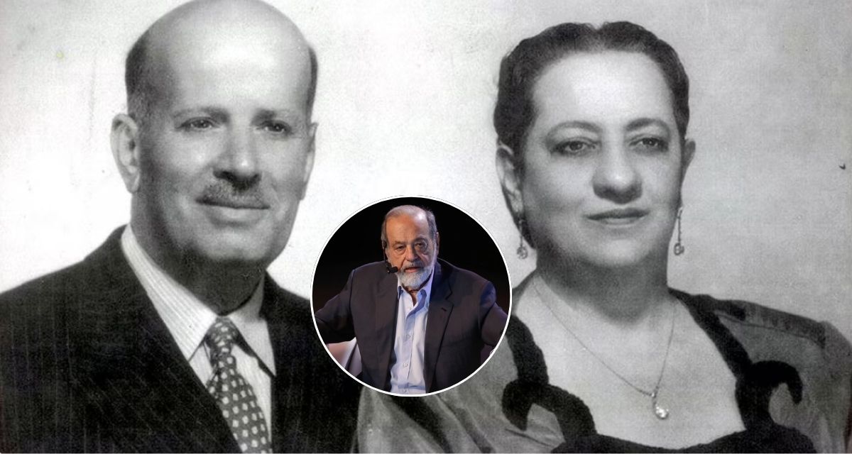 ¿De dónde son los padres de Carlos Slim y a qué se dedicaban?