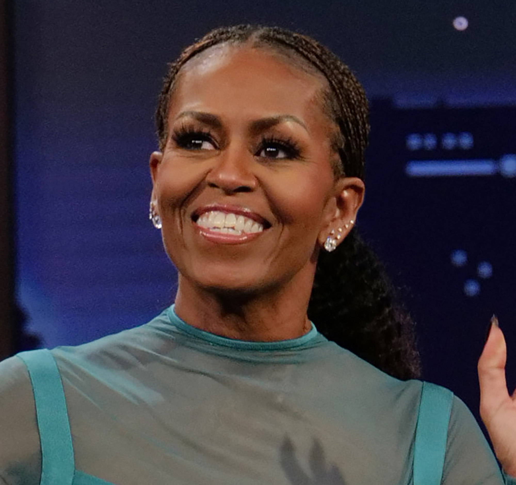 Michelle Obama got 10 new piercings in a single sitting