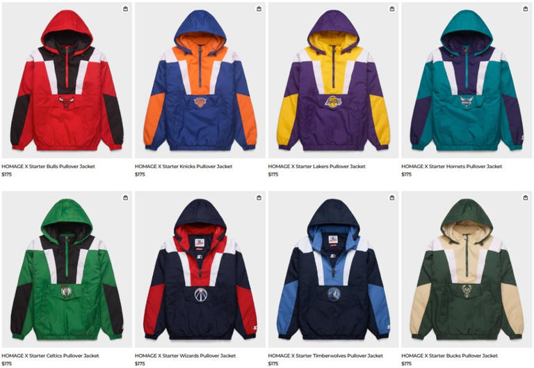 Starter's retro '90s NBA jackets just made a comeback, and they're ...