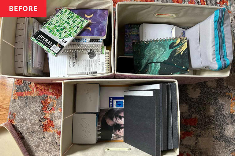 I tried the "didn't know" rule and decluttered 3 boxes in 10 minutes