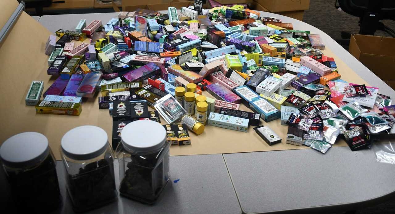 $222K in illegal THC, cannabis seized in massive Maryland vape shop ...
