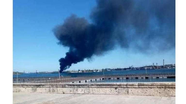 Massive fire breaks out at Cuba's largest oil refinery as island faces ...