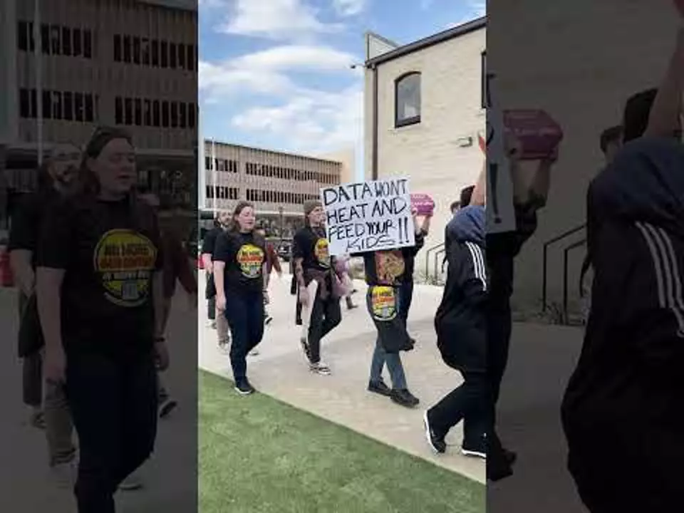 Round Rock residents protest Skybox data center approved by city council