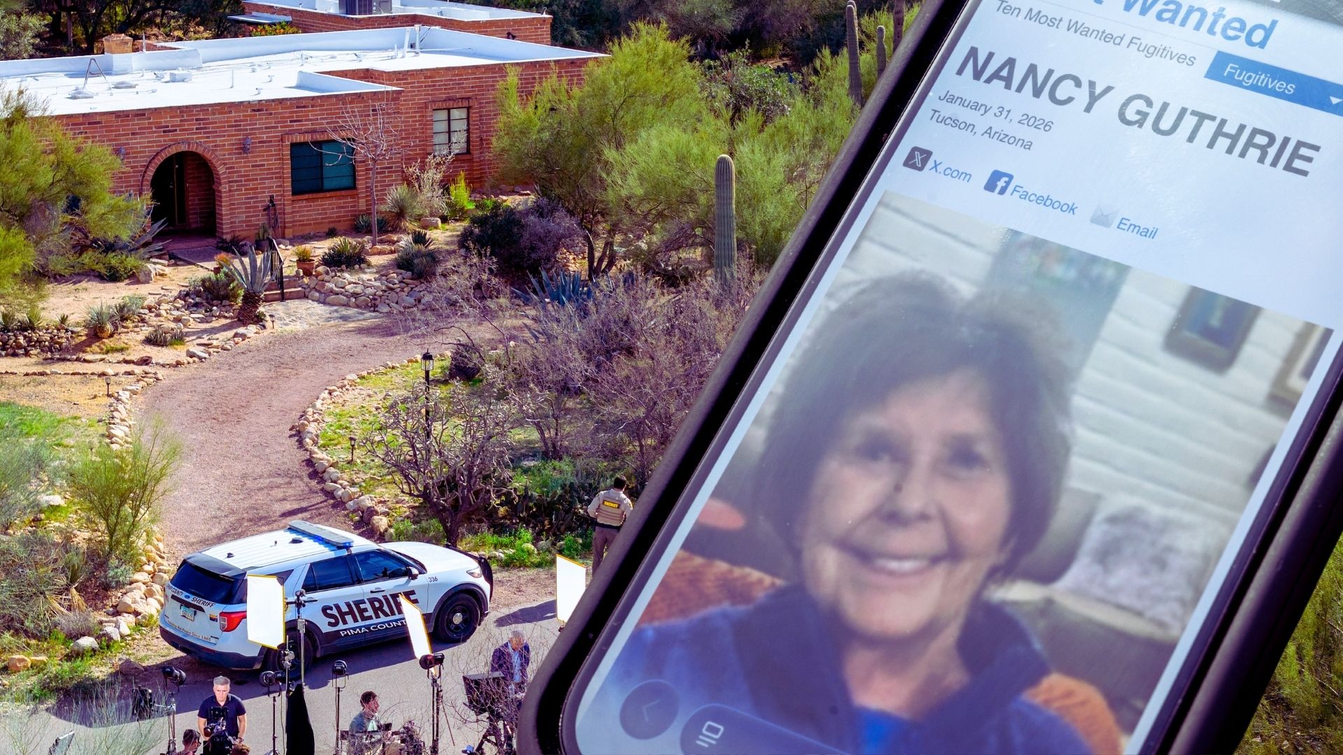 'Mala señal': Detalles impactantes en la casa de Nancy Guthrie en ...