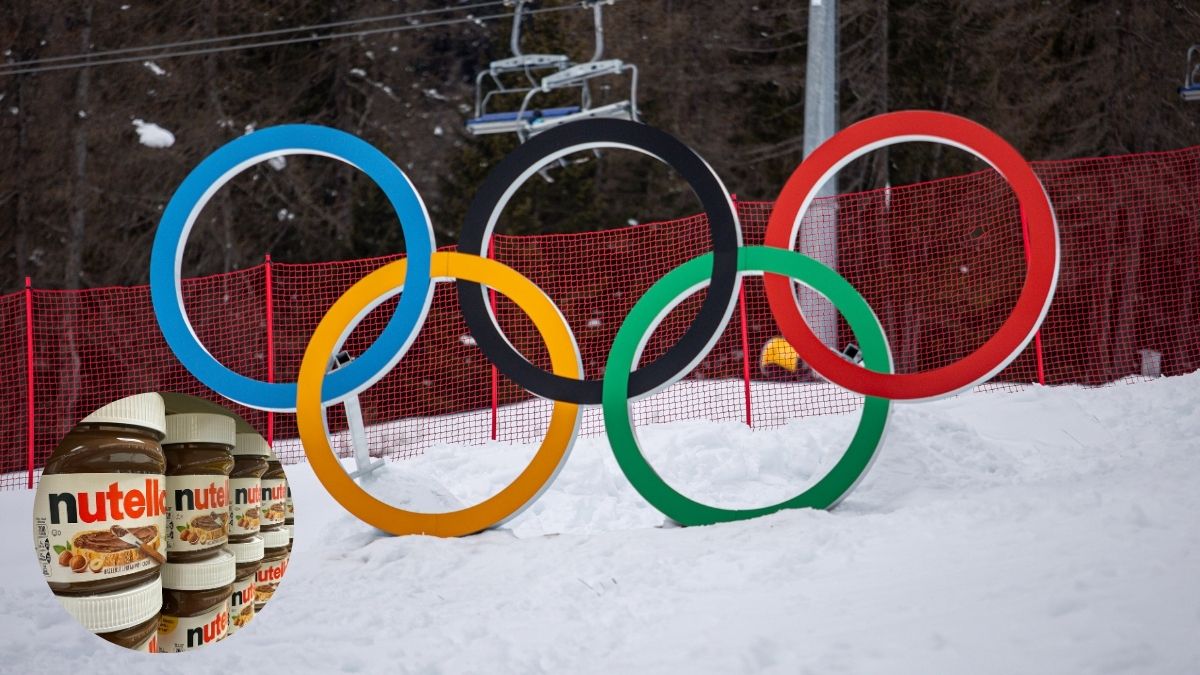 A giant Nutella pump? The Olympic Village food just got a major upgrade!