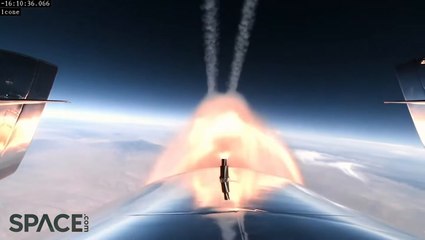 Highlights from when Virgin Galactic Unity ascended to space with 1st ...
