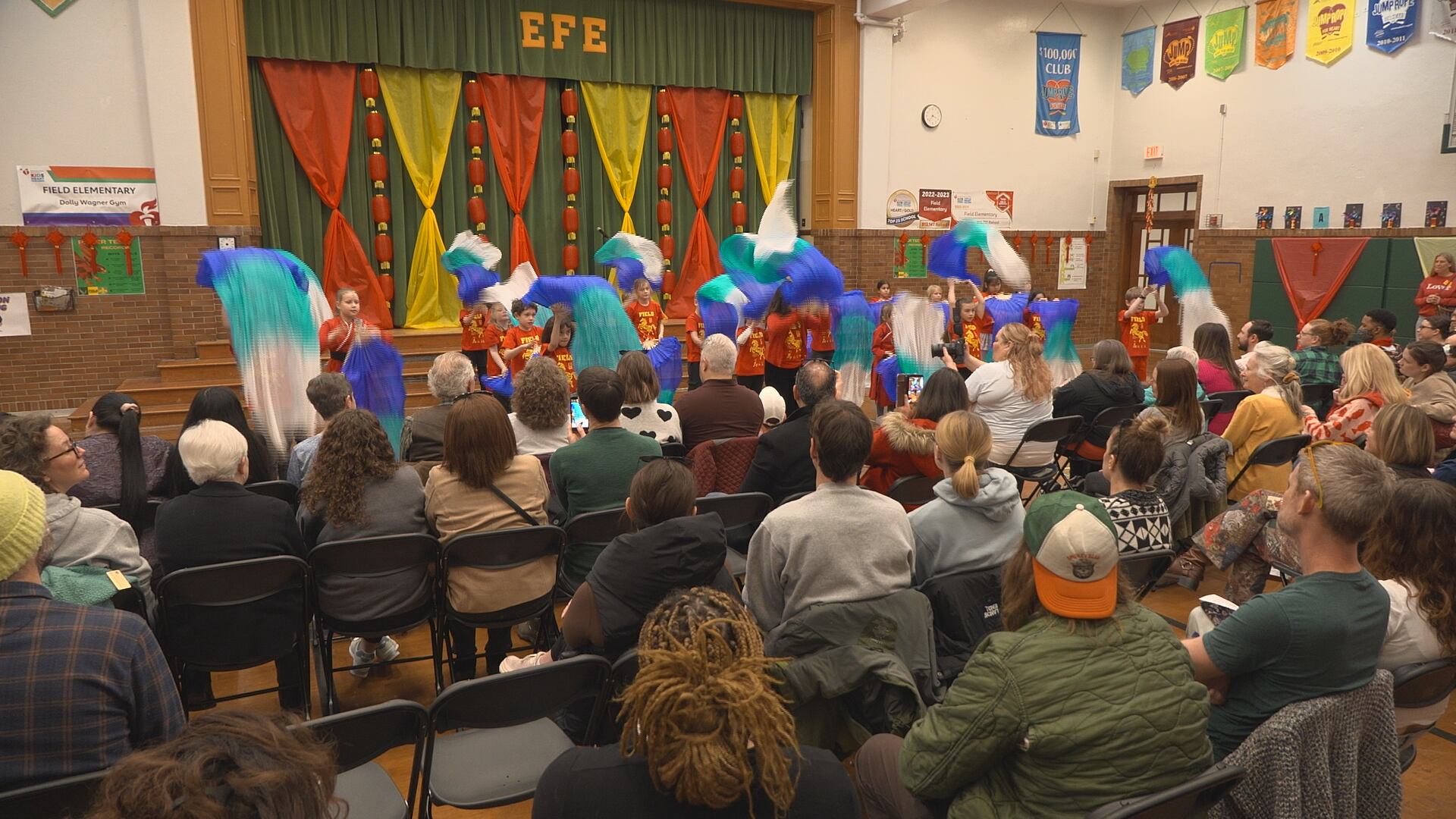 Students at JCPS elementary school celebrate Lunar New Year