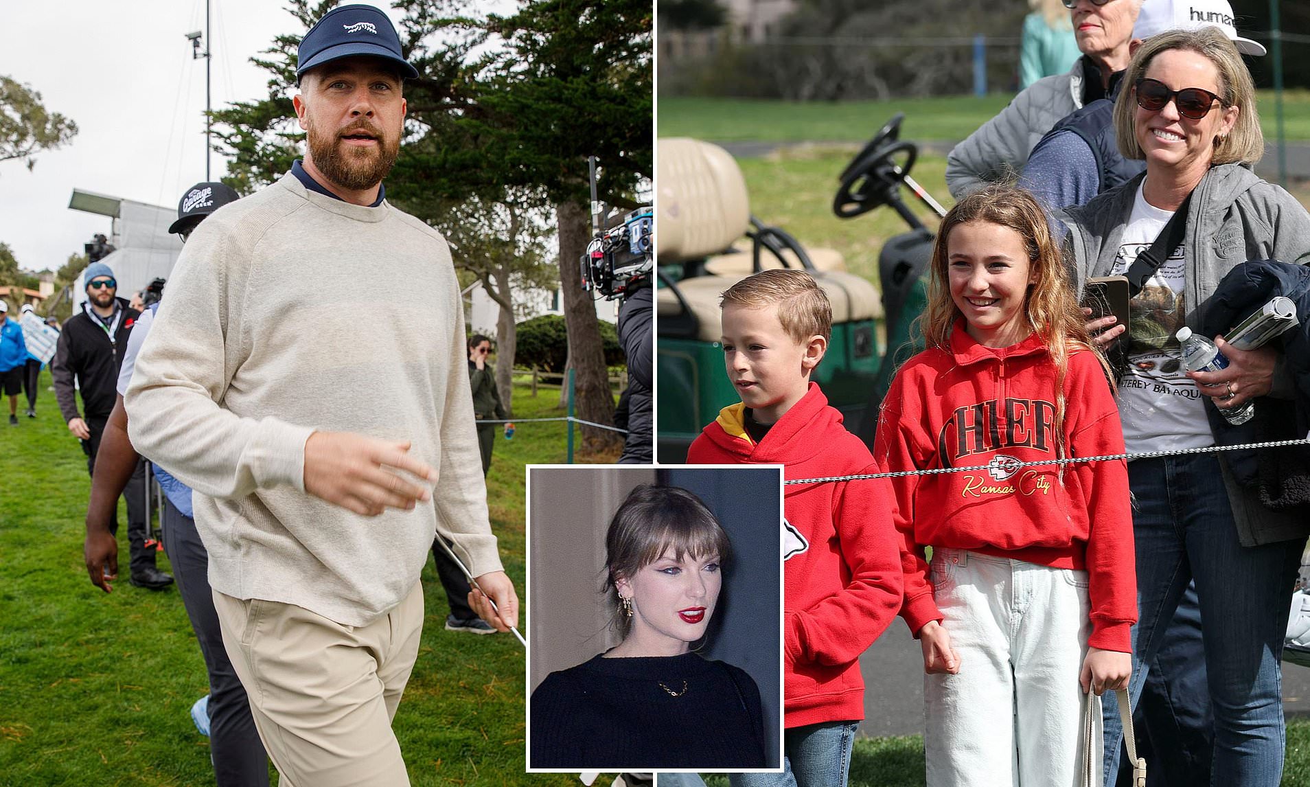 Taylor Swift fans disappointed as Travis Kelce plays golf event after ...