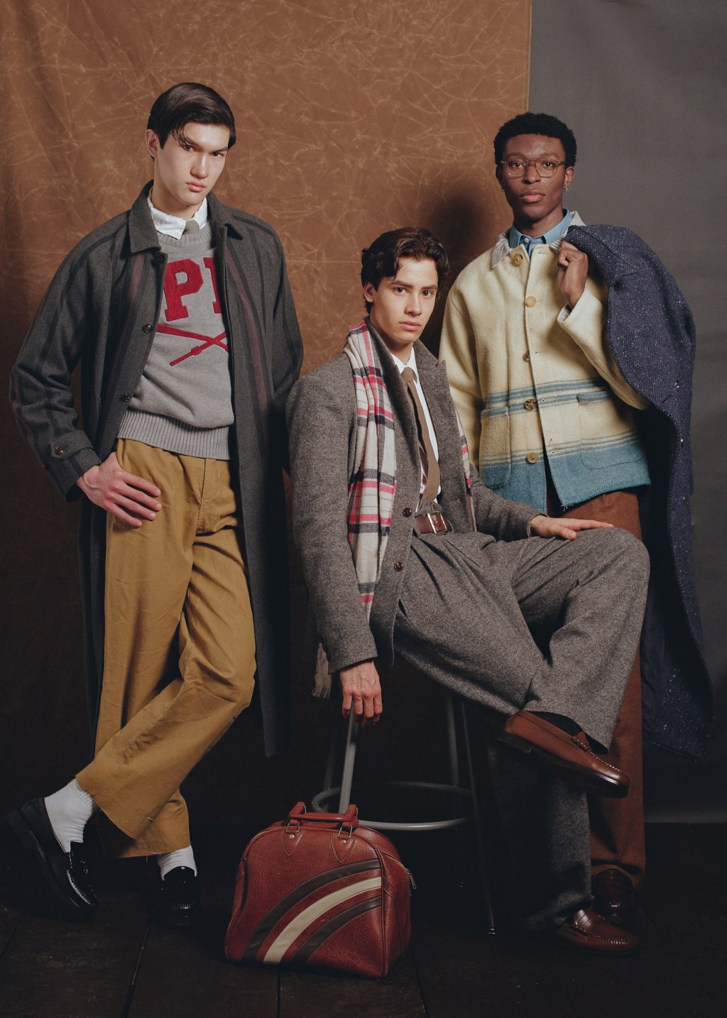 Preppy, sports references rule at New York Men's Day