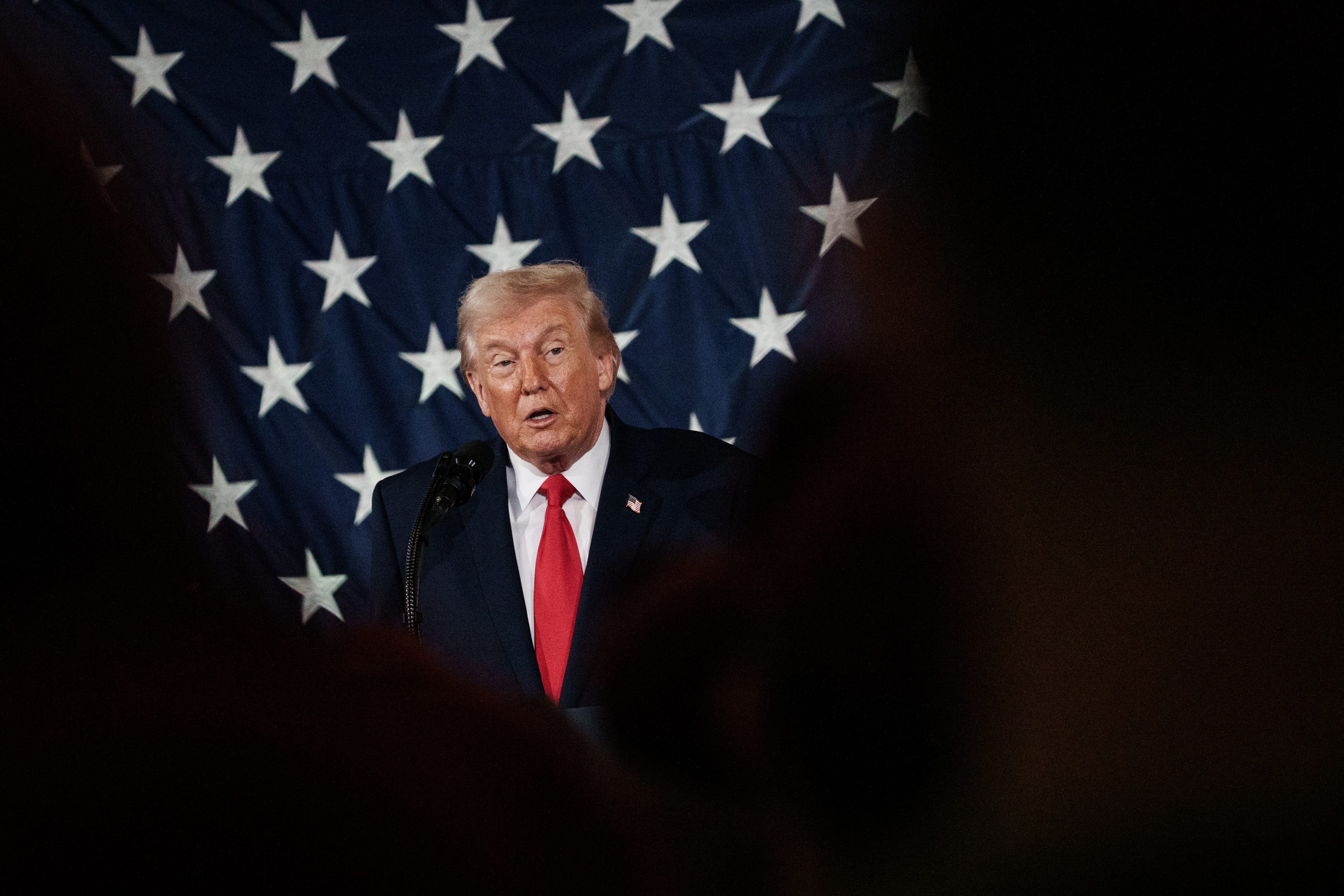 What did President Donald Trump tell Fort Bragg troops?