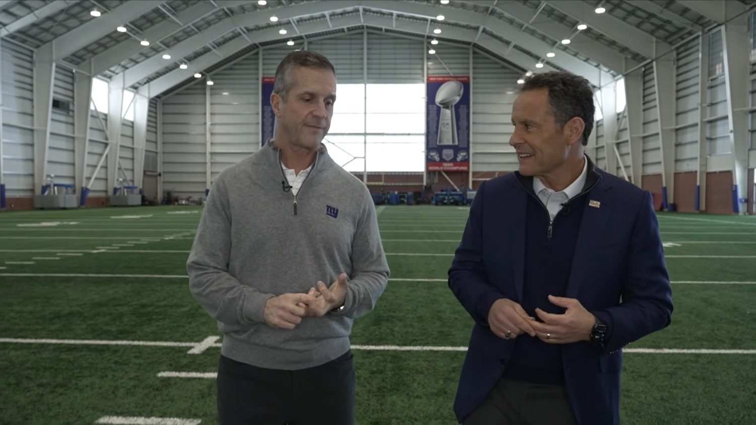 John Harbaugh says Donald Trump’s social media post 'was pretty cool'