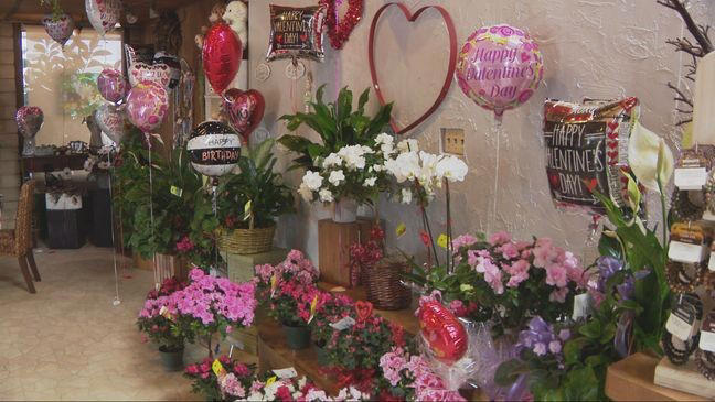 Bakersfield’s Log Cabin Florist gears up for Valentine’s Day rush