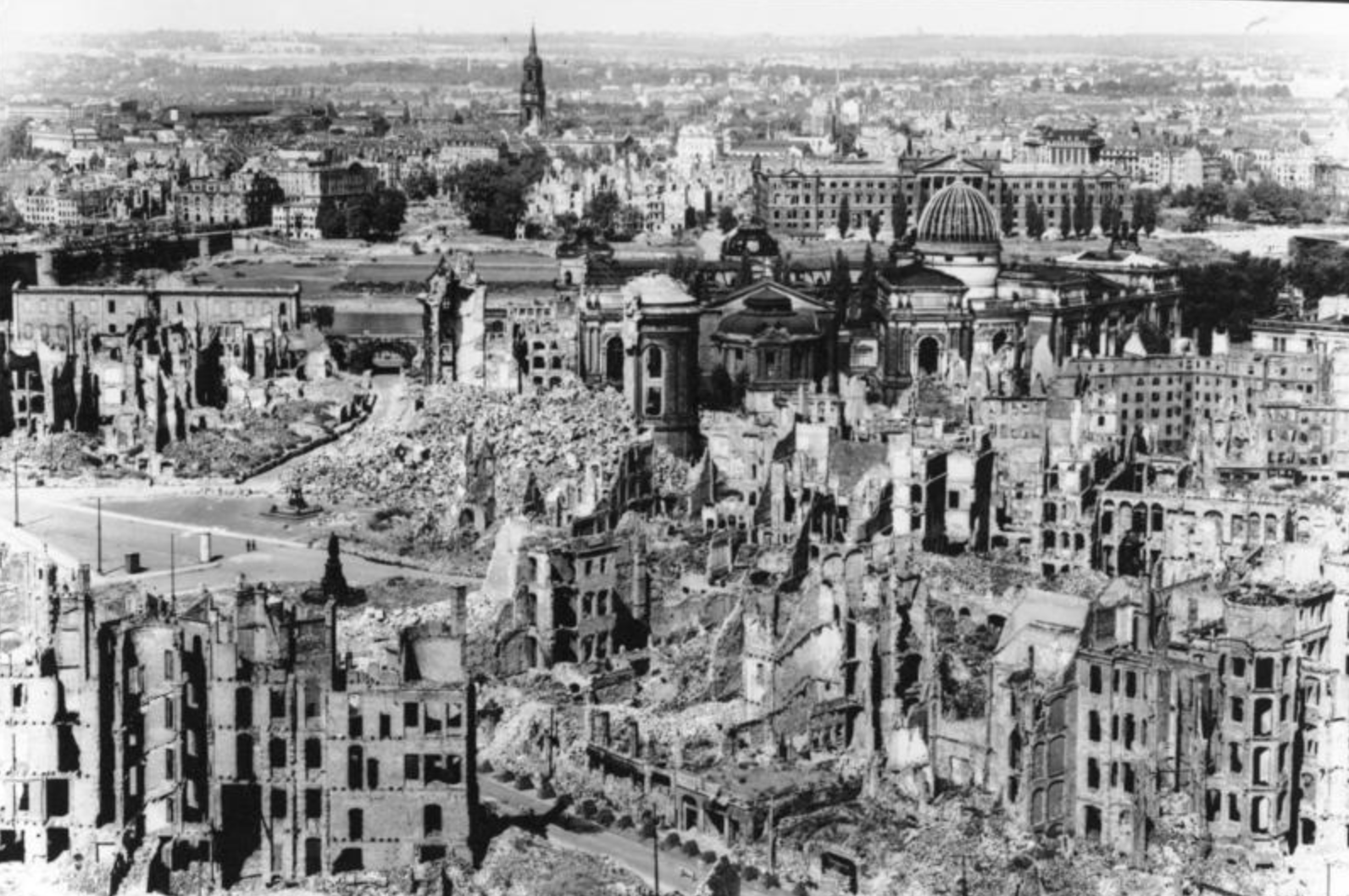 'Reduced to atoms': The devastating 1945 Allied bombing campaign in Dresden
