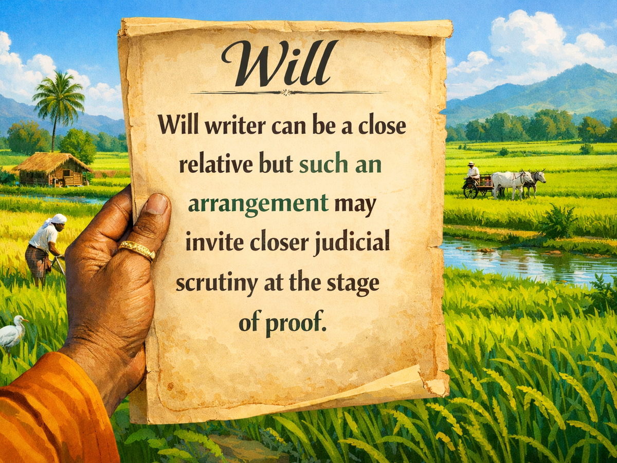 Think twice before picking a will writer: How close relationships can ...