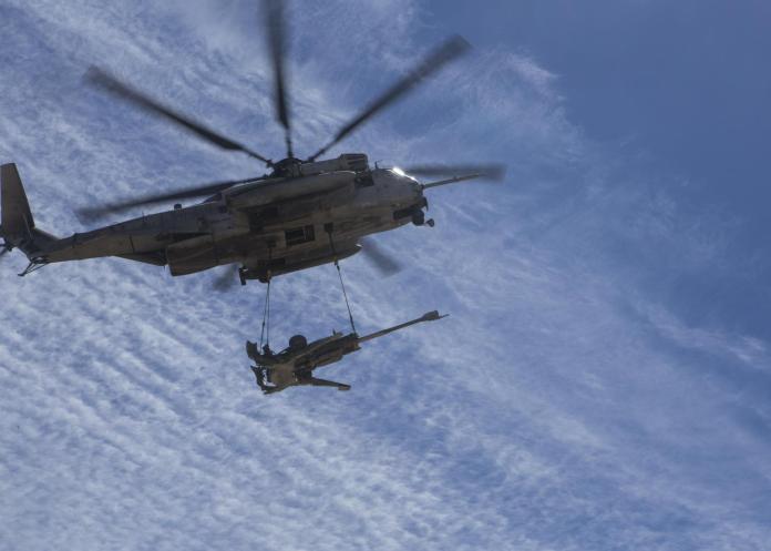 CH-53超級種馬直升機 八八風災曾來台救災