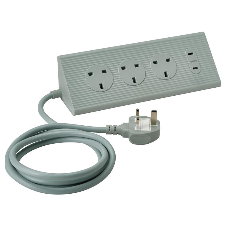IKEA's SKOTAT Extension Cord Is Design-Forward & Practical — I'm a Big Fan