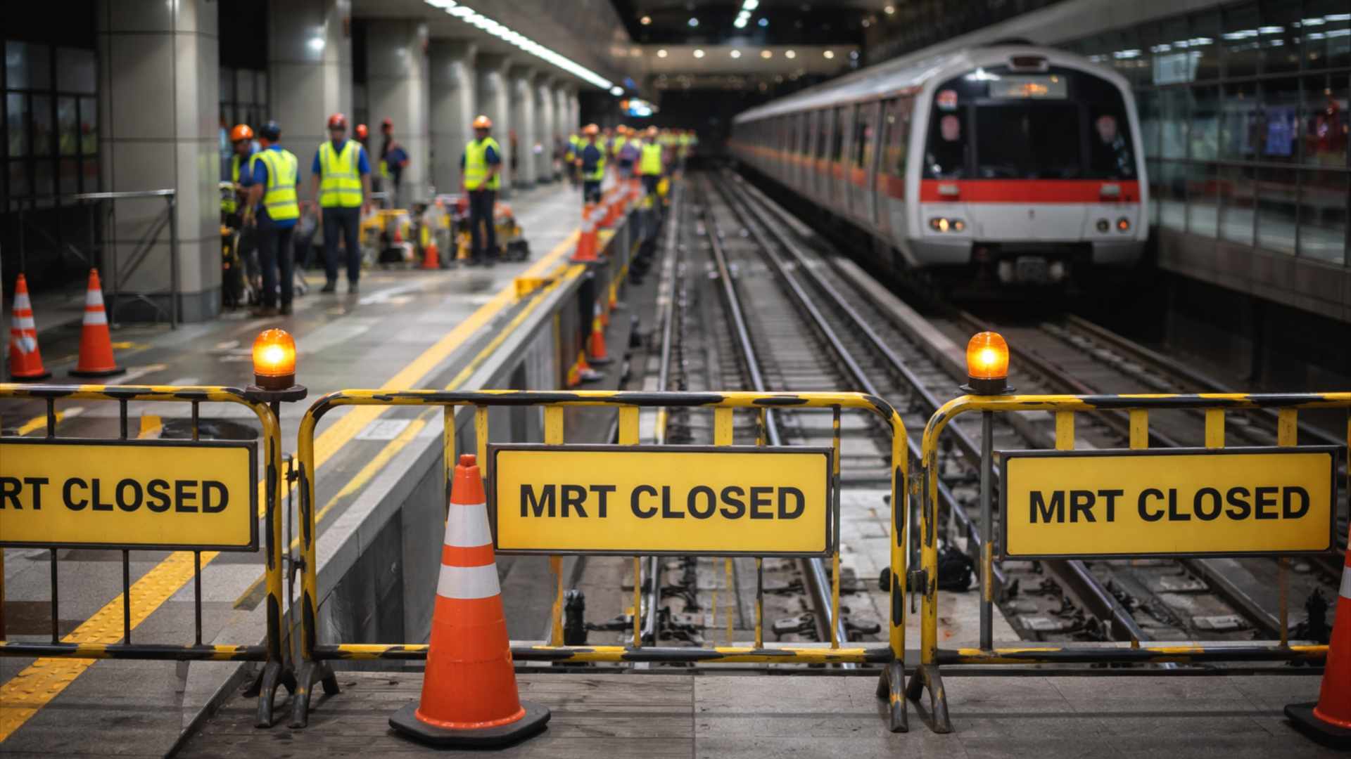 More MRT closures and longer shutdowns expected as LTA speeds up rail ...