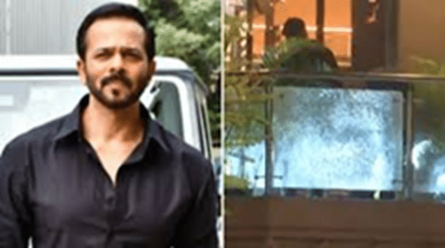Mumbai: New CCTV footage of the shooter fleeing after firing at Rohit ...