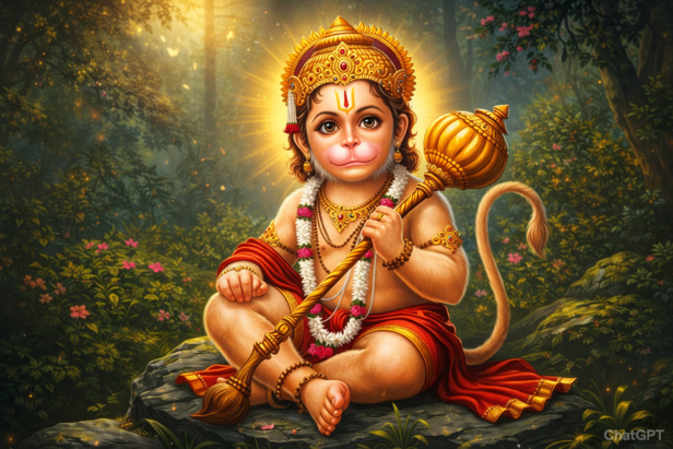 Why does Lord Hanuman have a thousand names