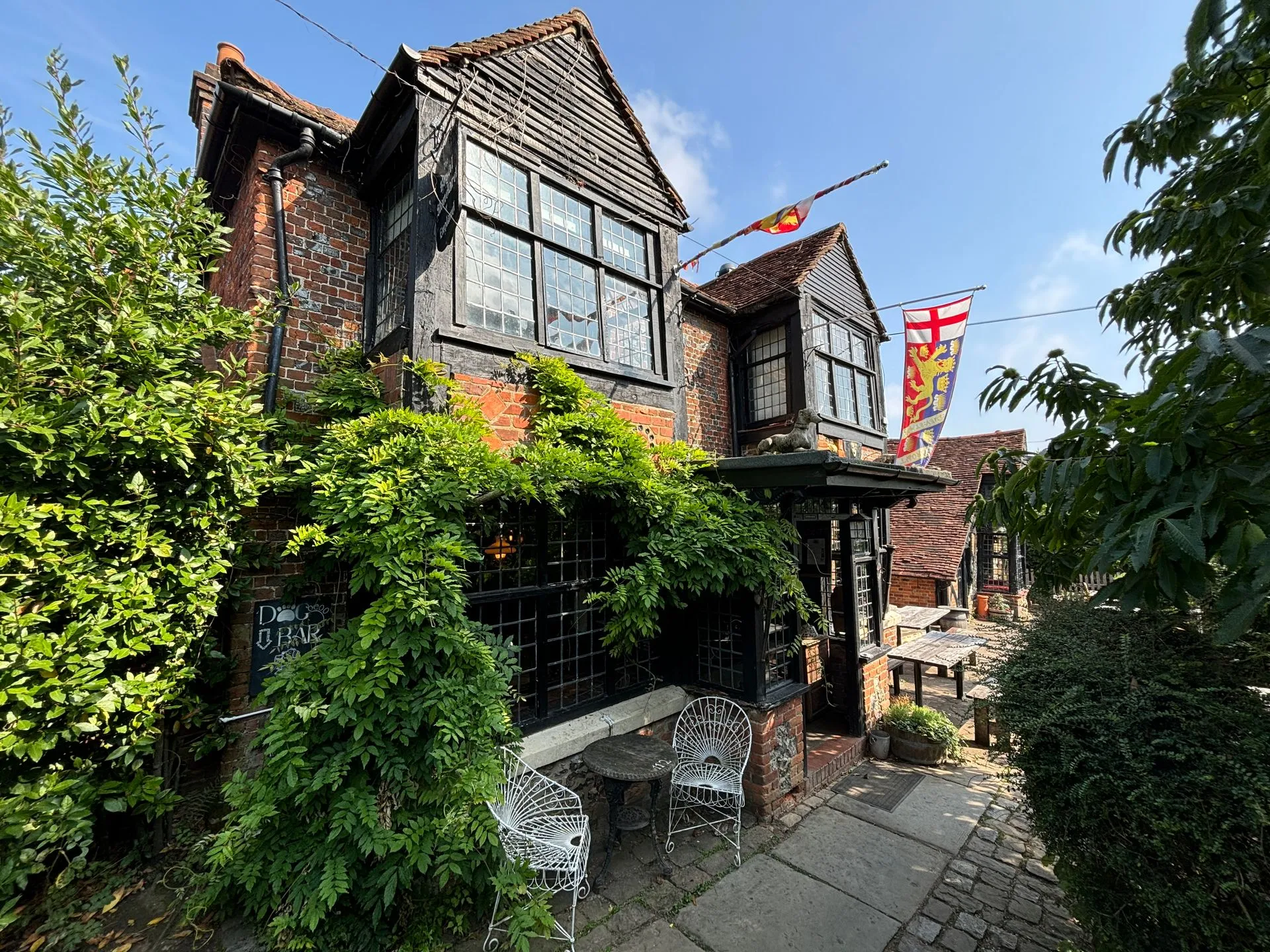 An hour from London, this is the oldest pub in England – it dates back ...