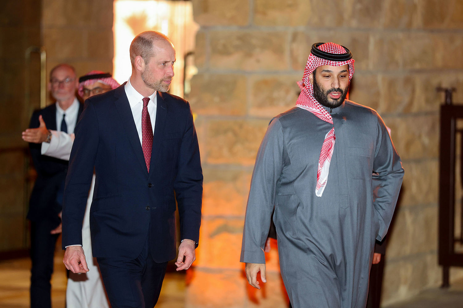 Future kings meet in Saudi Arabia but Andrew-Epstein revelations loom ...