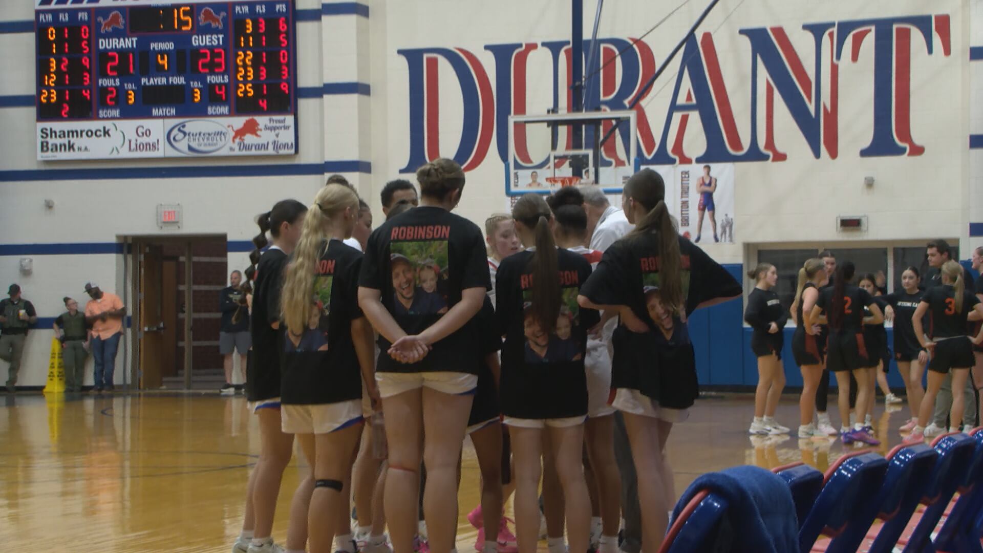 Durant High School renames gym to honor late coach and family