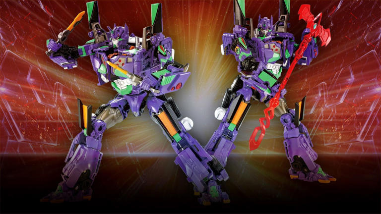 Transformers' Optimus Prime gets an Evangelion Unit-01 makeover in new ...
