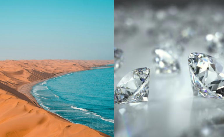 How diamonds made beaches in Namibia more valuable than its cities