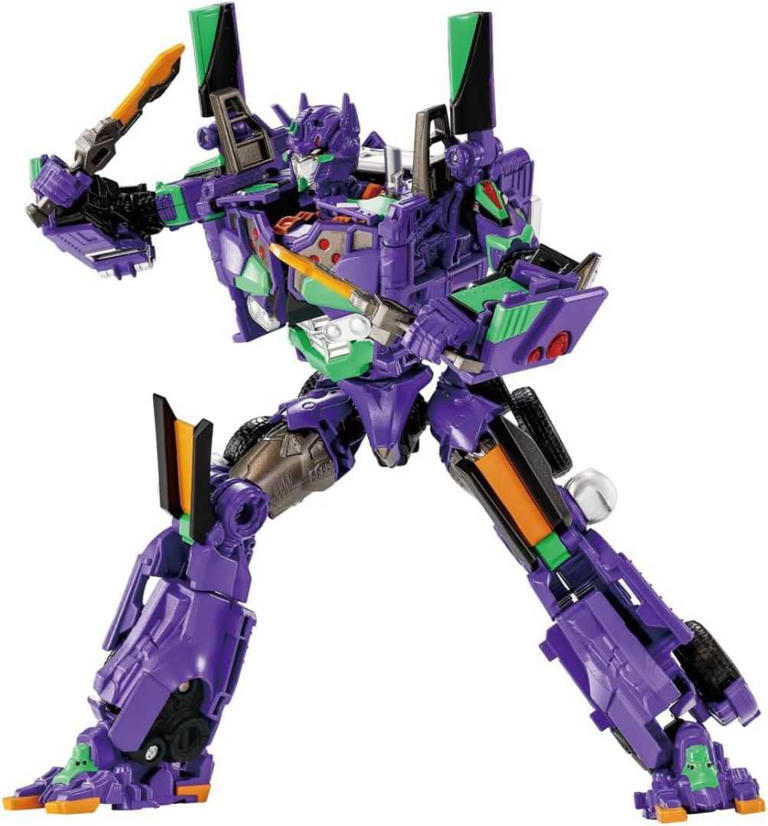 Transformers' Optimus Prime gets an Evangelion Unit-01 makeover in new ...