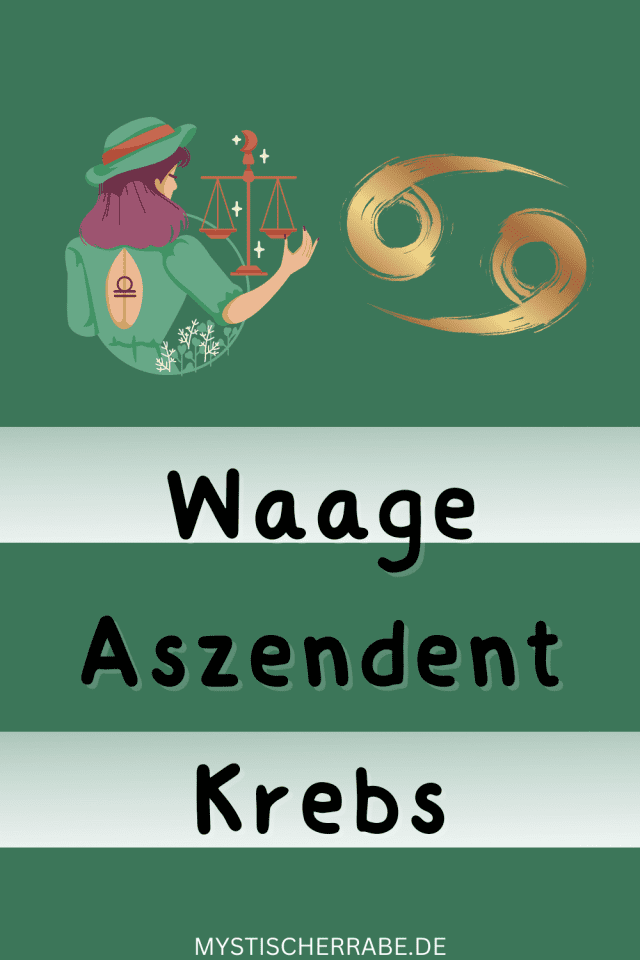 Krebs Aszendent Waage