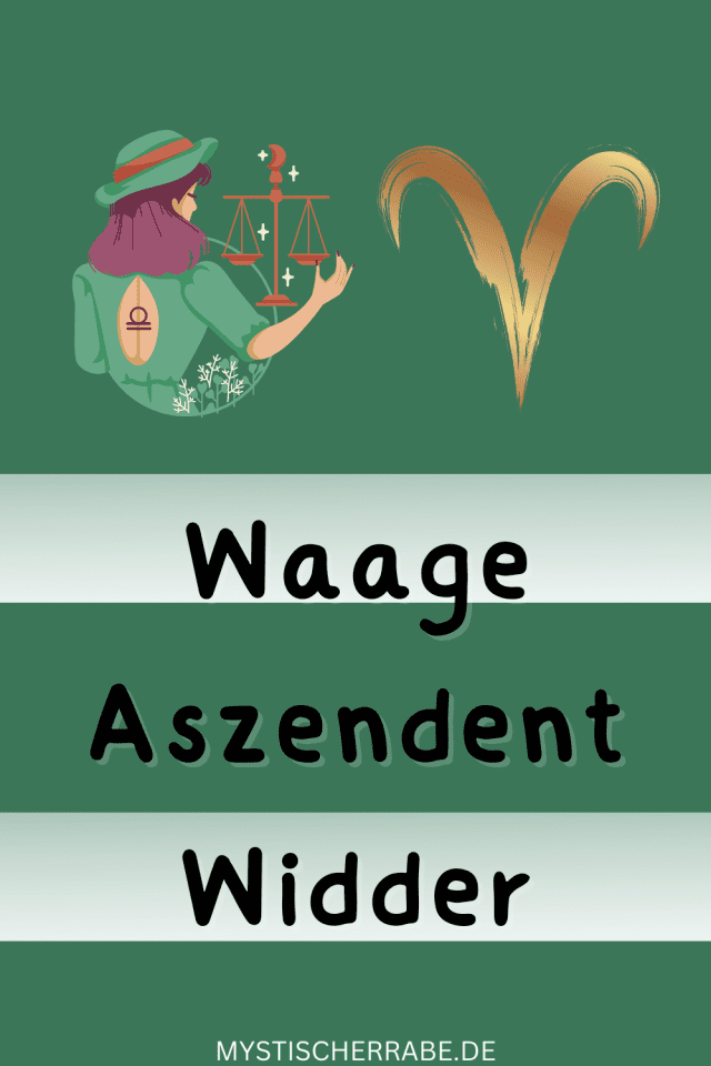 Sternzeichen Widder Aszendent Waage