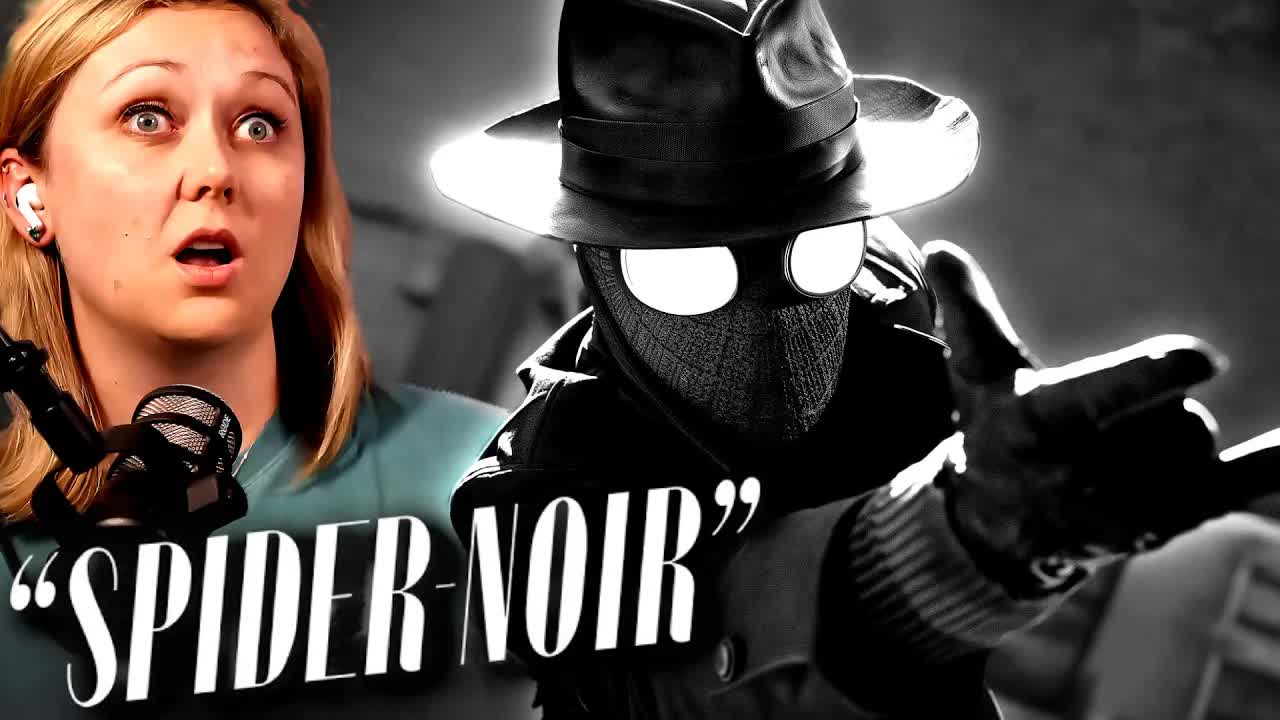 Spider-Noir – authentic black & white teaser trailer reaction | Prime Video
