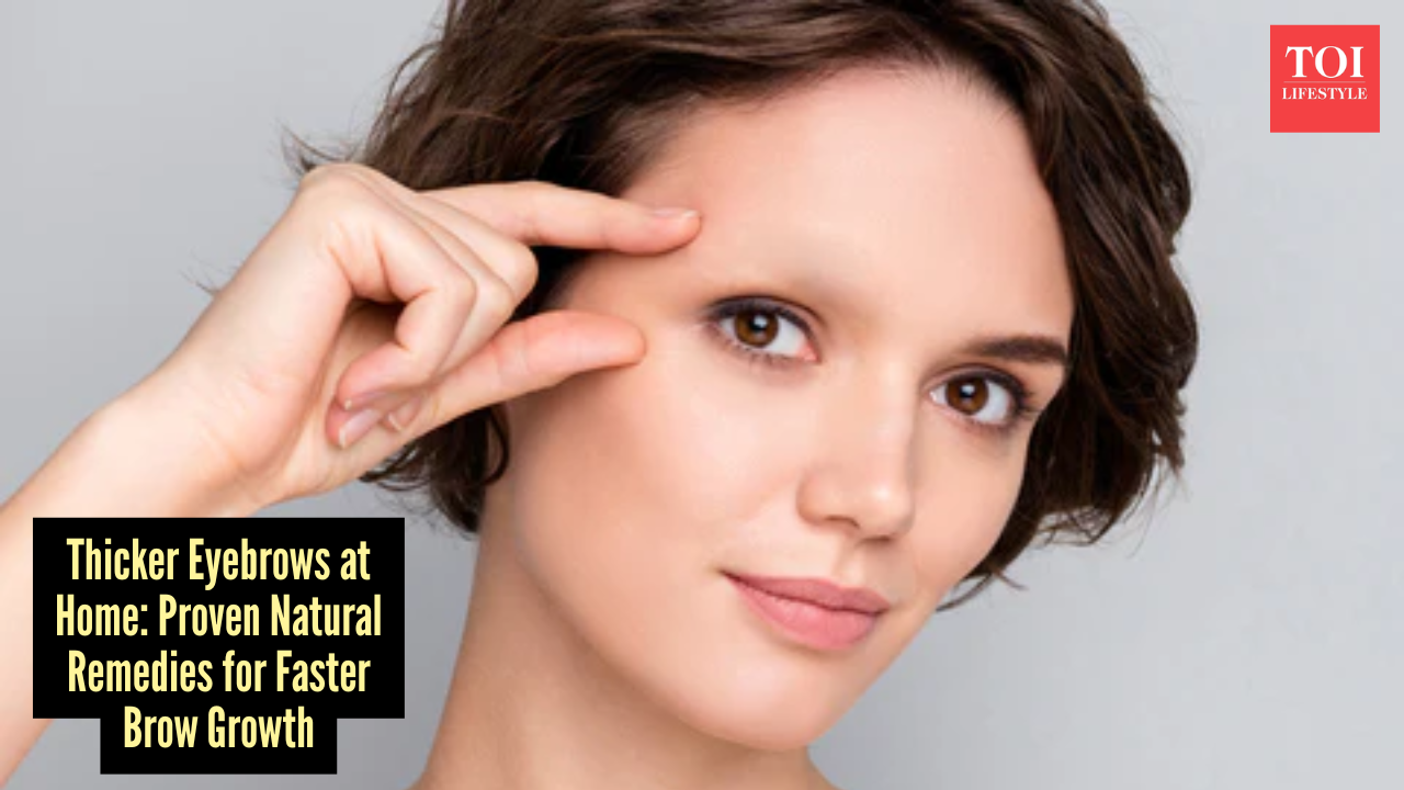 5 best natural home remedies for thick eyebrows