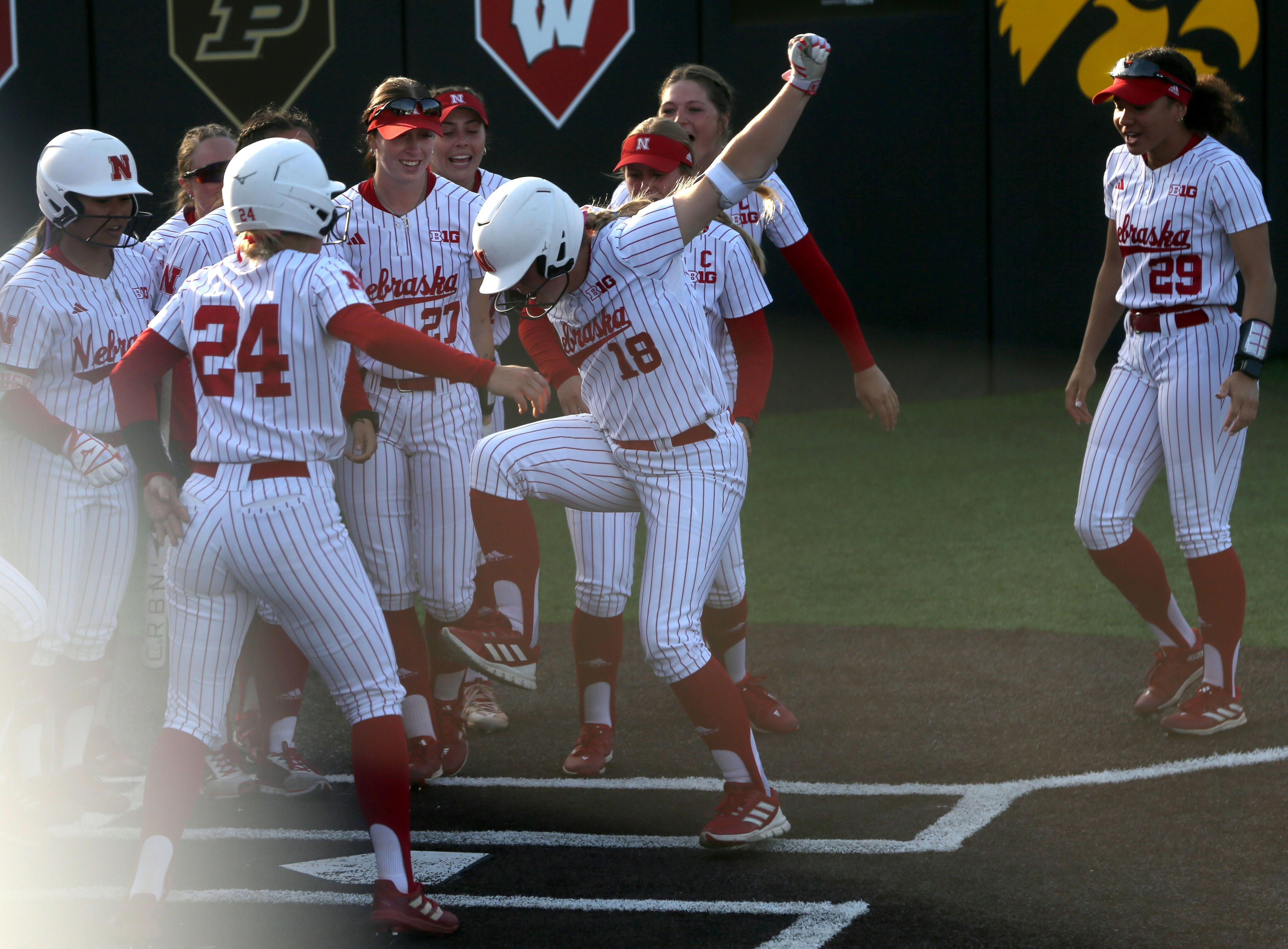 Nebraska softball pitcher Alexis Jensen named co-freshman of the week