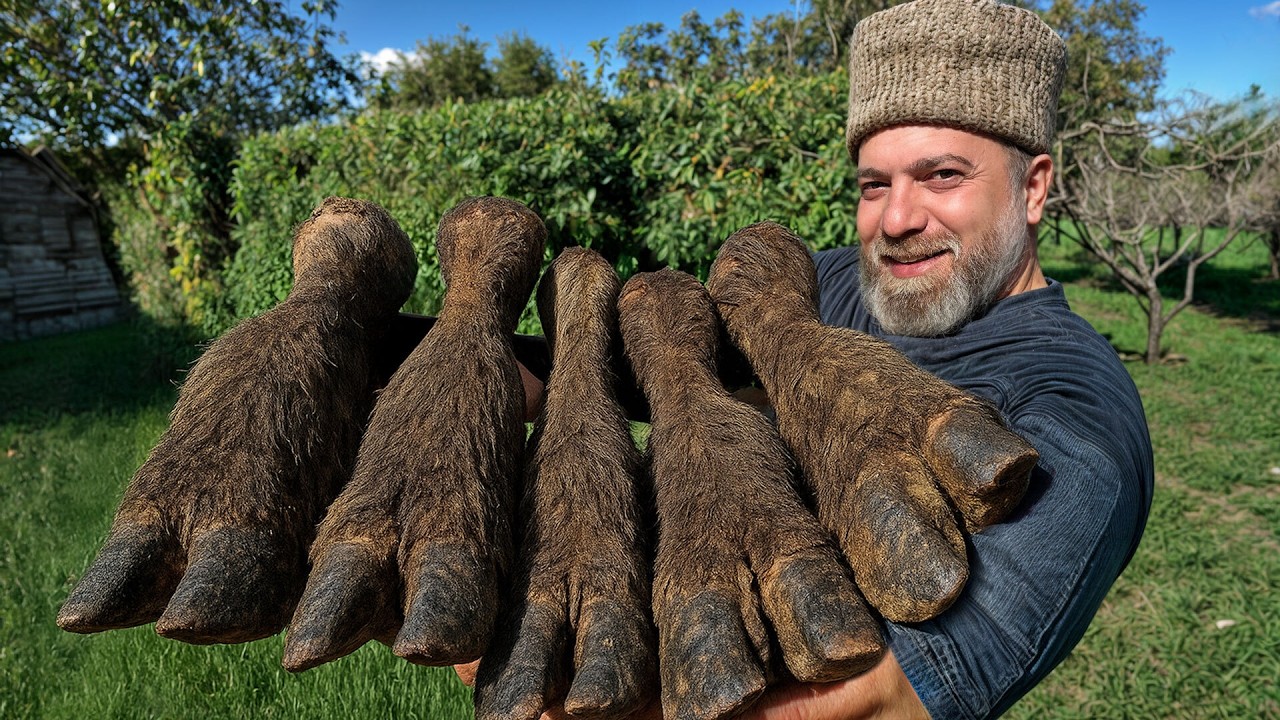 This is the traditional way to cook khash from beef hooves