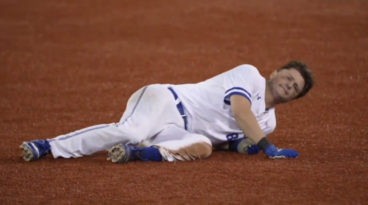 Seton Hall's Justin Ford suffers horrific injury seconds after hitting ...
