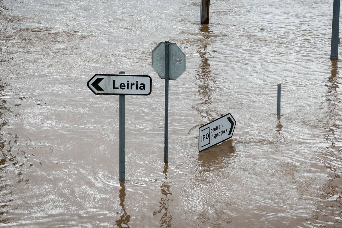 Leiria ainda faz contas, mas prejuízos das tempestades já atingiram os ...