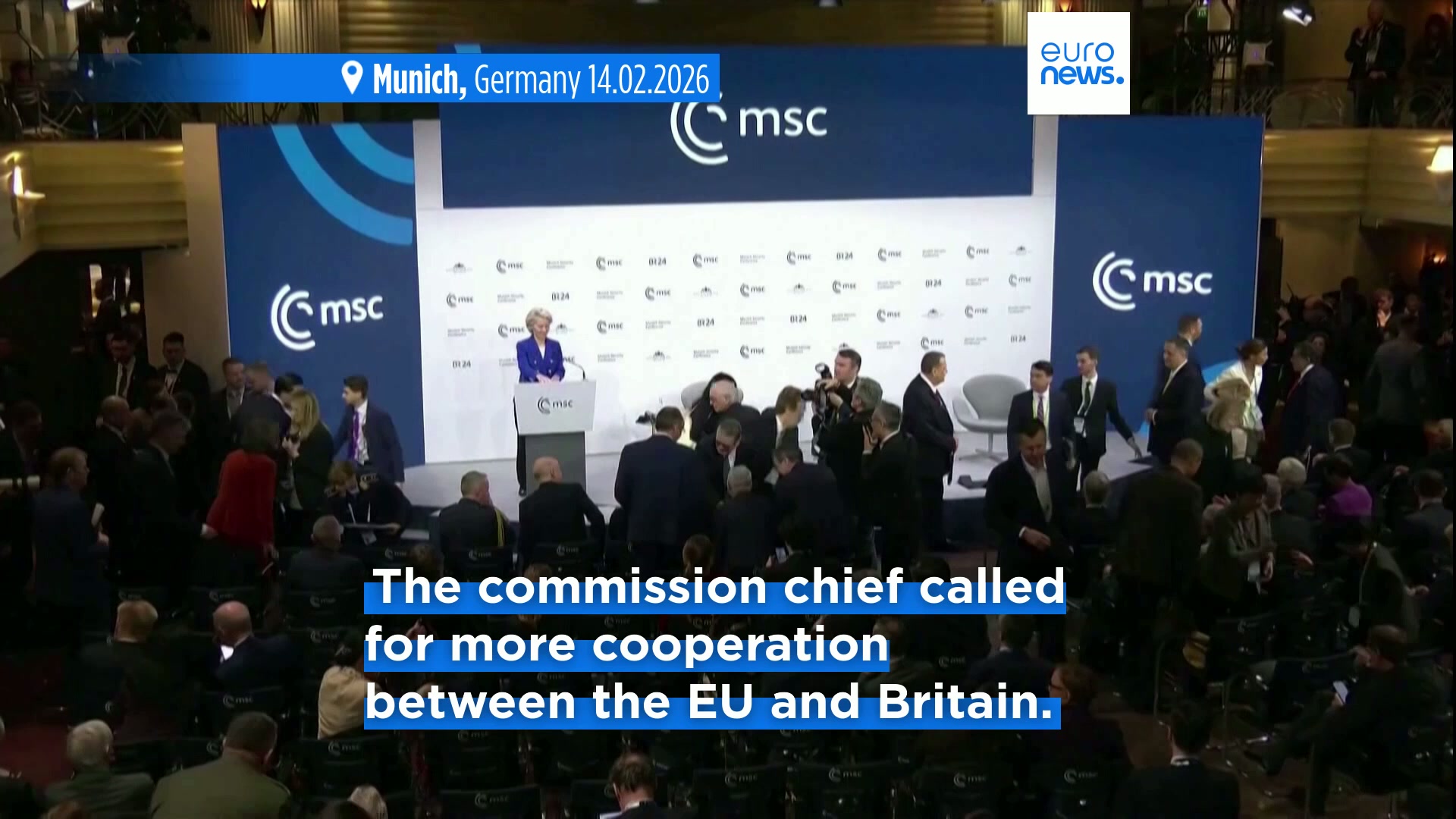 Von der Leyen rebukes NATO chief over 'no security without US', calls ...