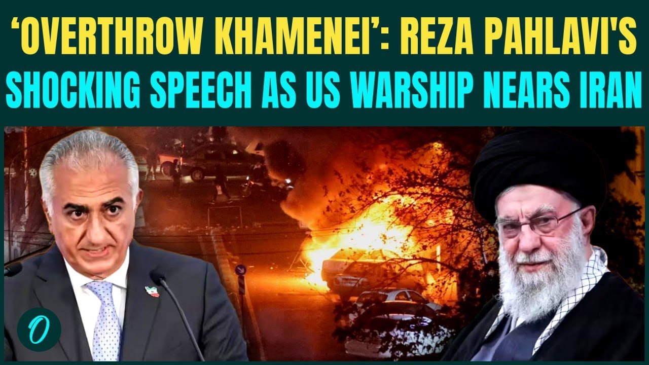 Reza Pahlavi full speech: Exiled prince openly asks Trump to overthrow ...