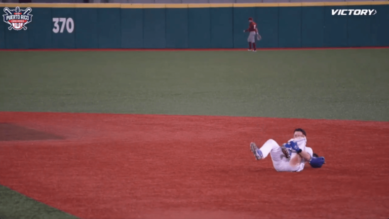 Seton Hall player suffers gruesome injury while celebrating home run in ...