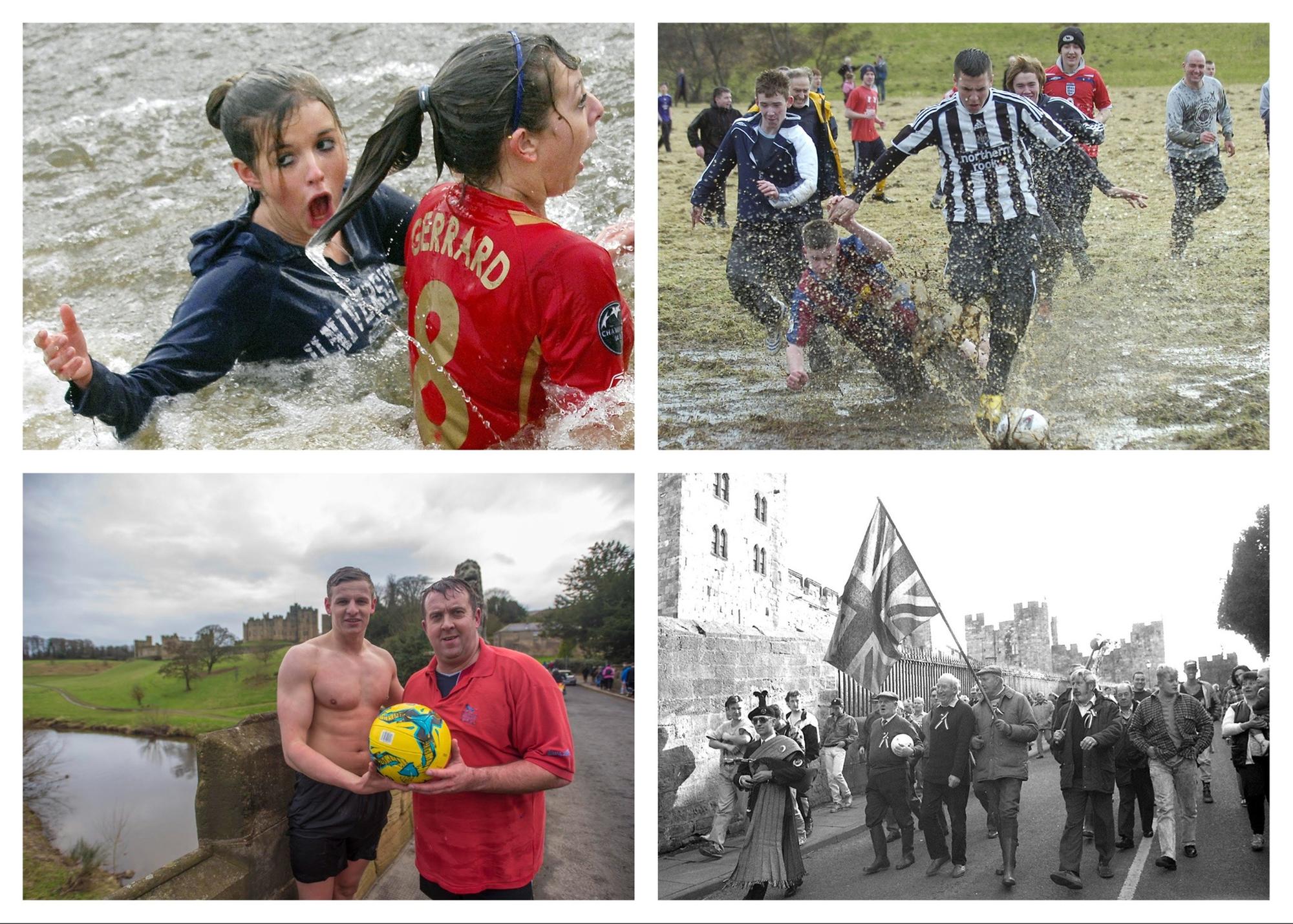 Alnwick's historic Shrove football tradition in 22 pictures