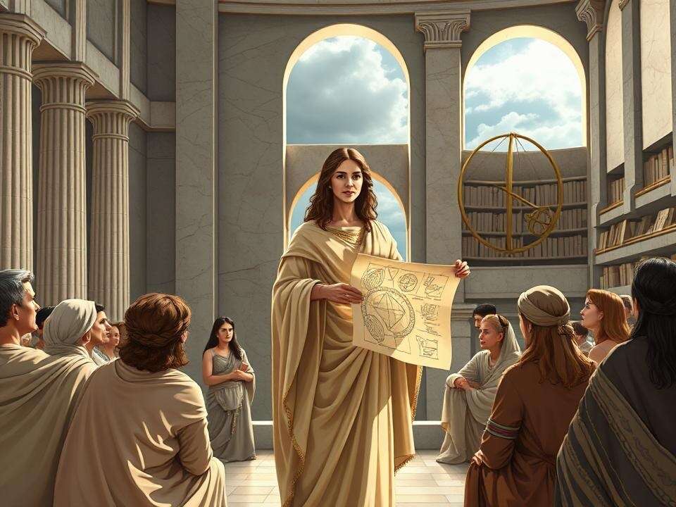 Hypatia taught science in ancient times, and was killed for it