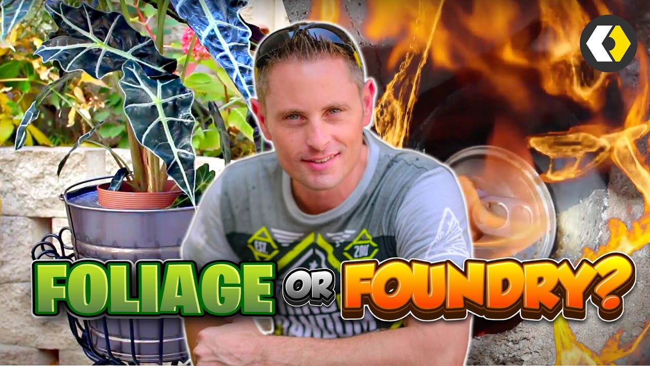How the mini metal foundry was made