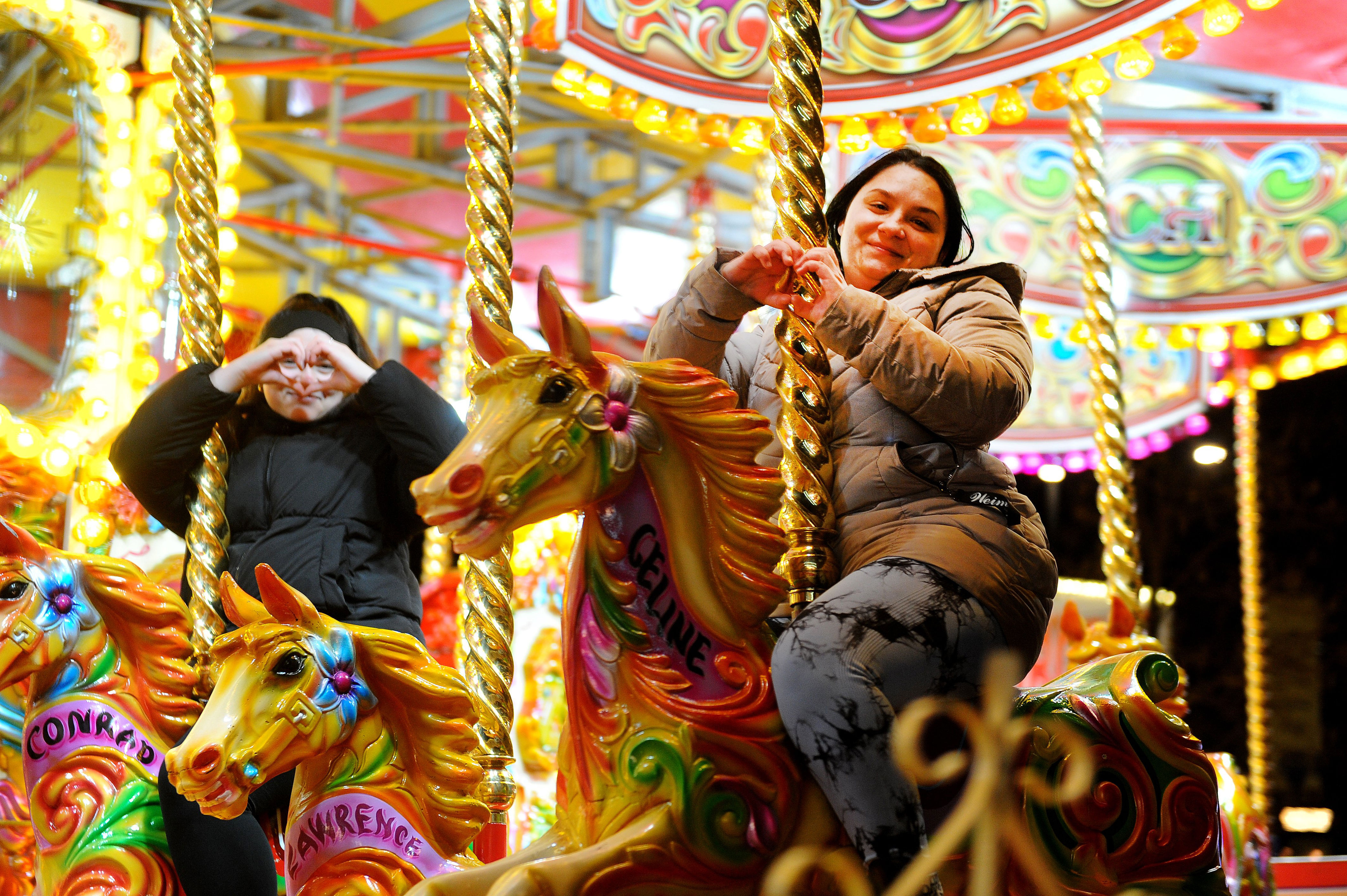 18 fabulous photos as Leeds Valentine's Fair returns to city centre