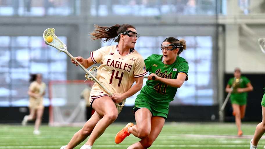 Frames from Boston College lacrosse's home loss to Notre Dame: Photo ...