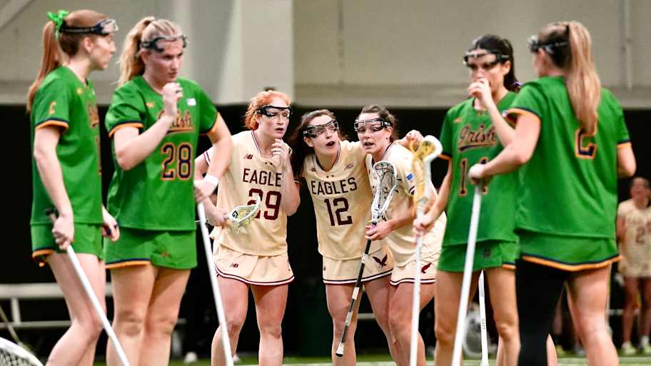 Frames from Boston College lacrosse's home loss to Notre Dame: Photo ...
