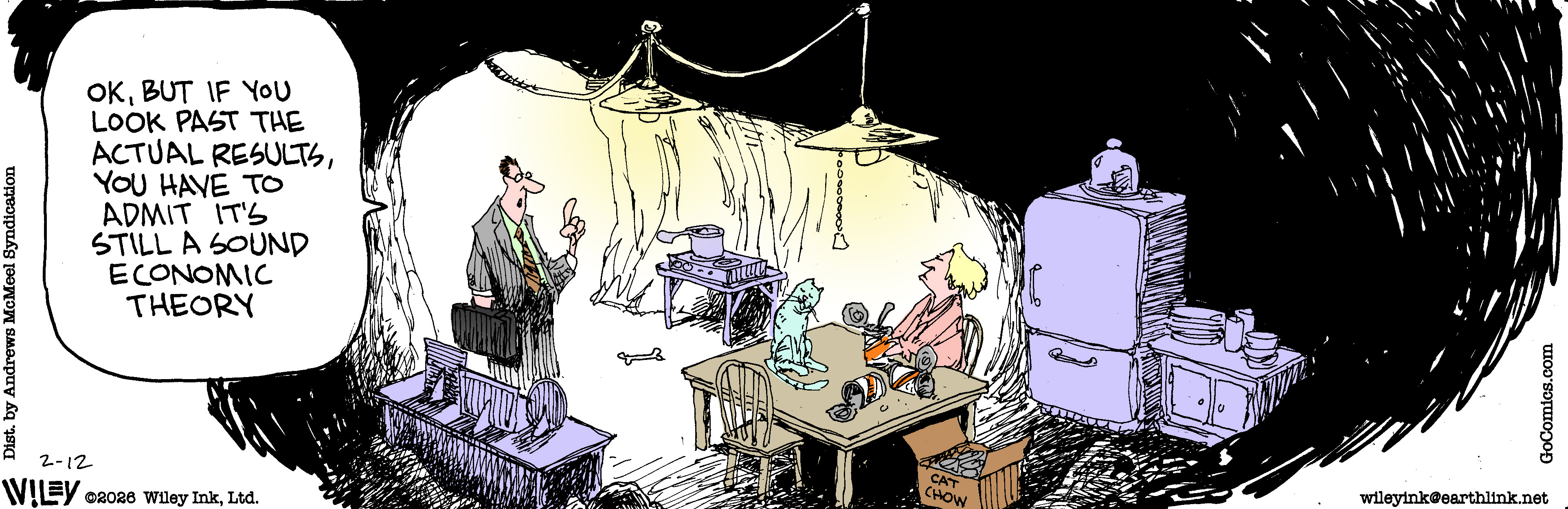 Non sequitur by Wiley Miller