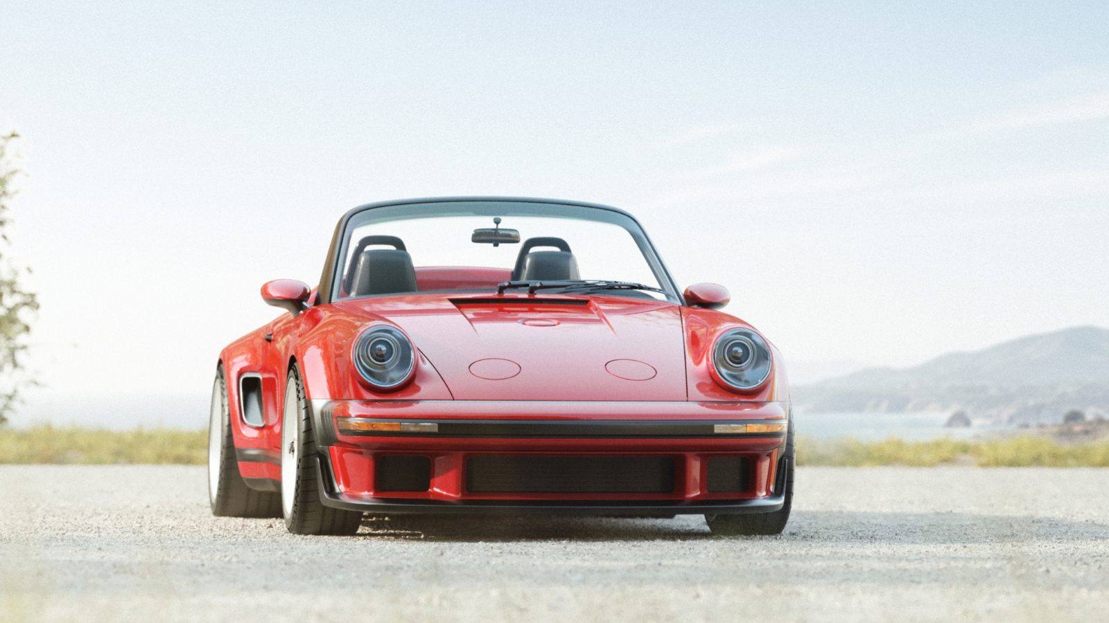 Photos - Nouvelle Singer 911 Carrera Cabriolet : sans écrans ni ...