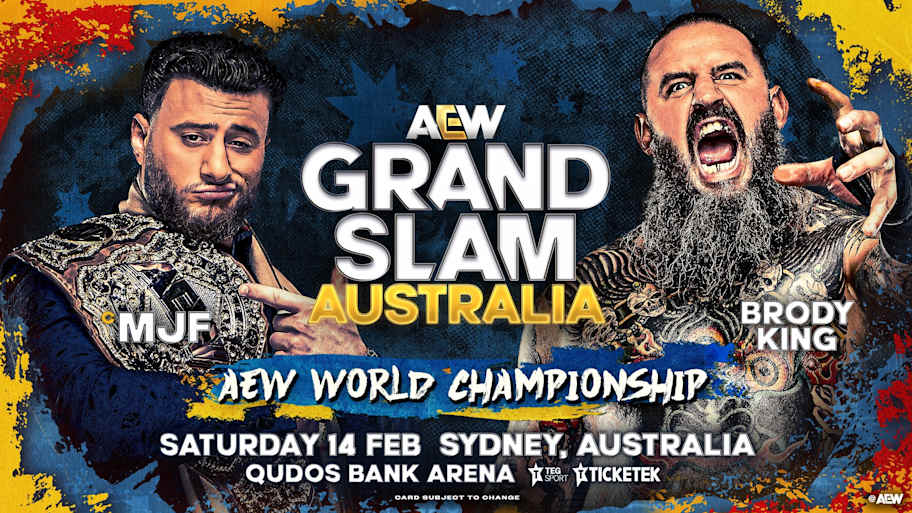 AEW Grand Slam Australia preview (2/14/26): Start time, match card, how ...